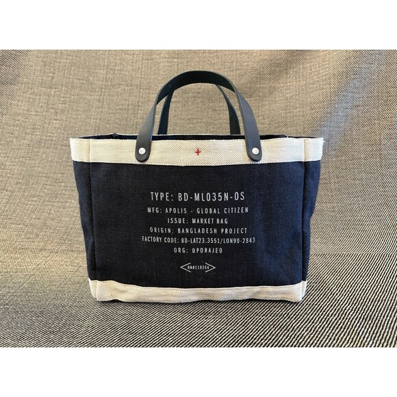 Apolis | Bags | Apolis Global Citizen Petite Market Bag Tote Leather ...